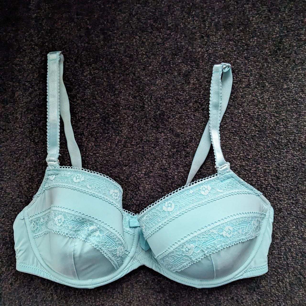 Tiffany colour cute bra by Lovable 🩵 Very good... - Depop