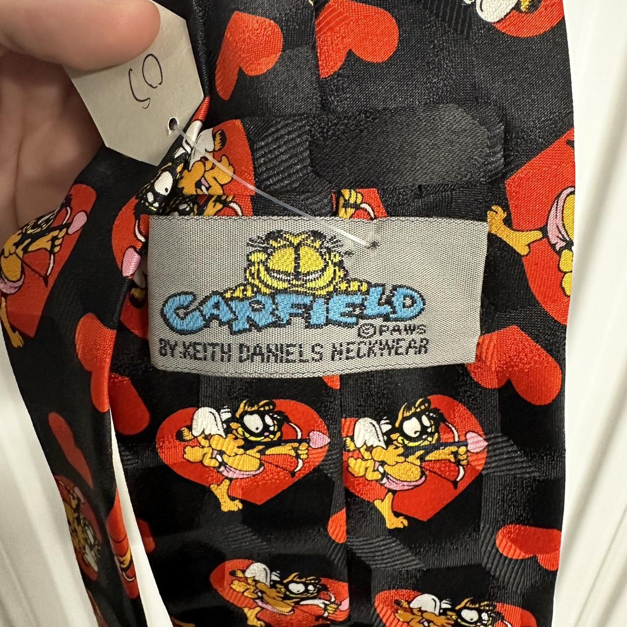 Officially licensed valentines Cupid garfield tie :) - Depop