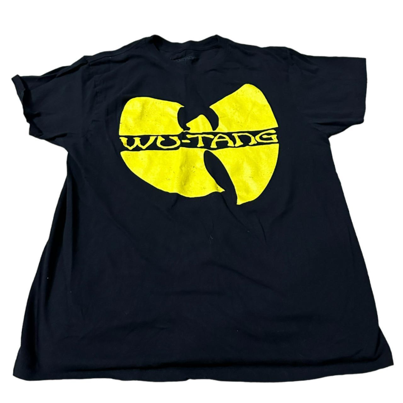 RETRO WU-TANG CLAN GRAPHIC TEE SIZE LARGE SEND... - Depop