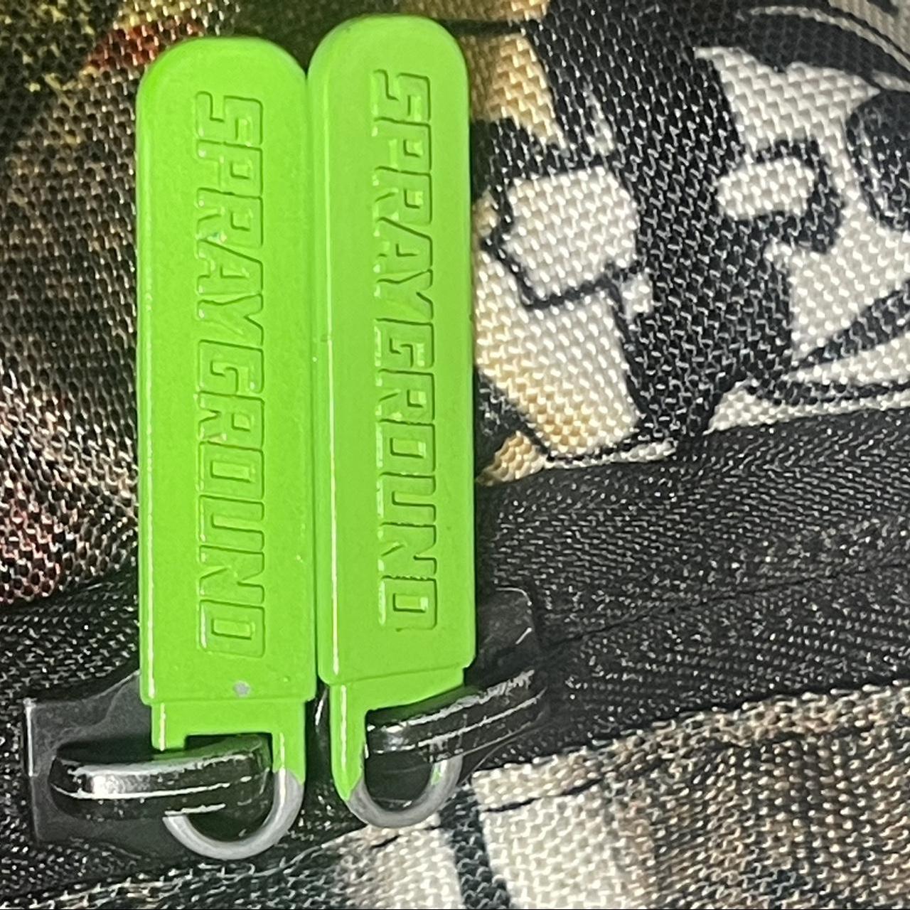 Sprayground Red and Green Bag | Depop