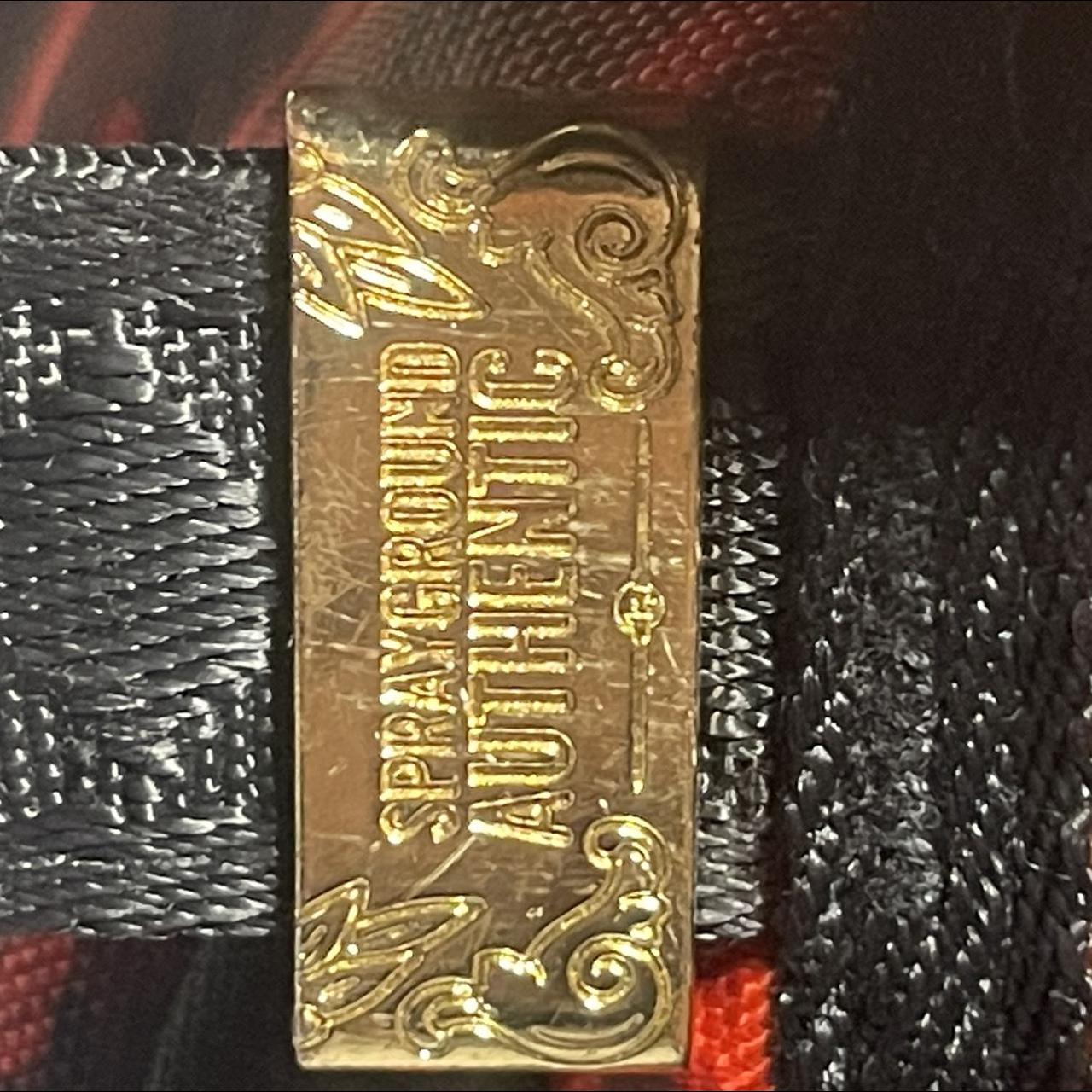 Sprayground Red and Green Bag | Depop