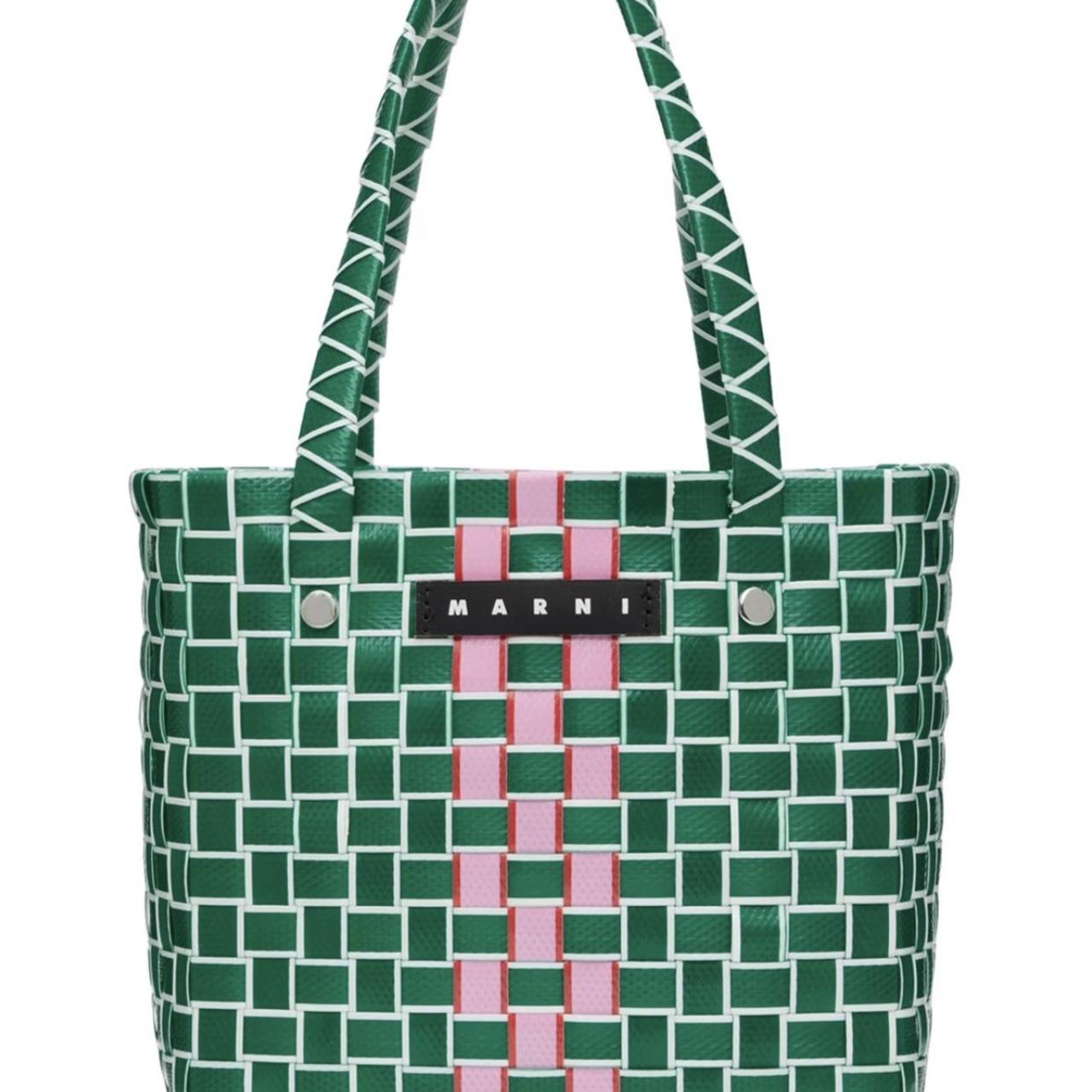 Marni basket bag Still got tag on with Dust bag I... - Depop