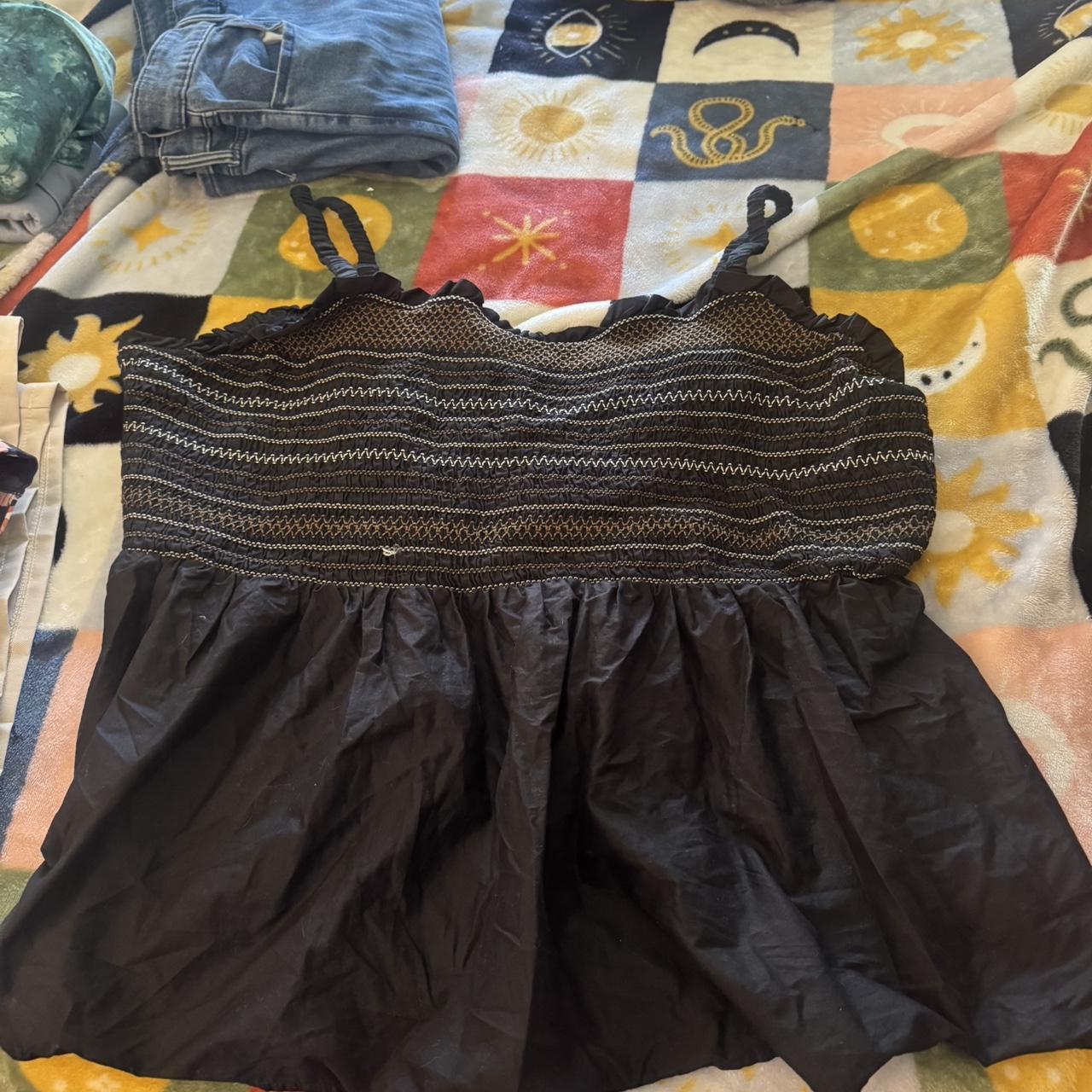 repop!! didn’t fit as intended, but very cute & high... | Depop