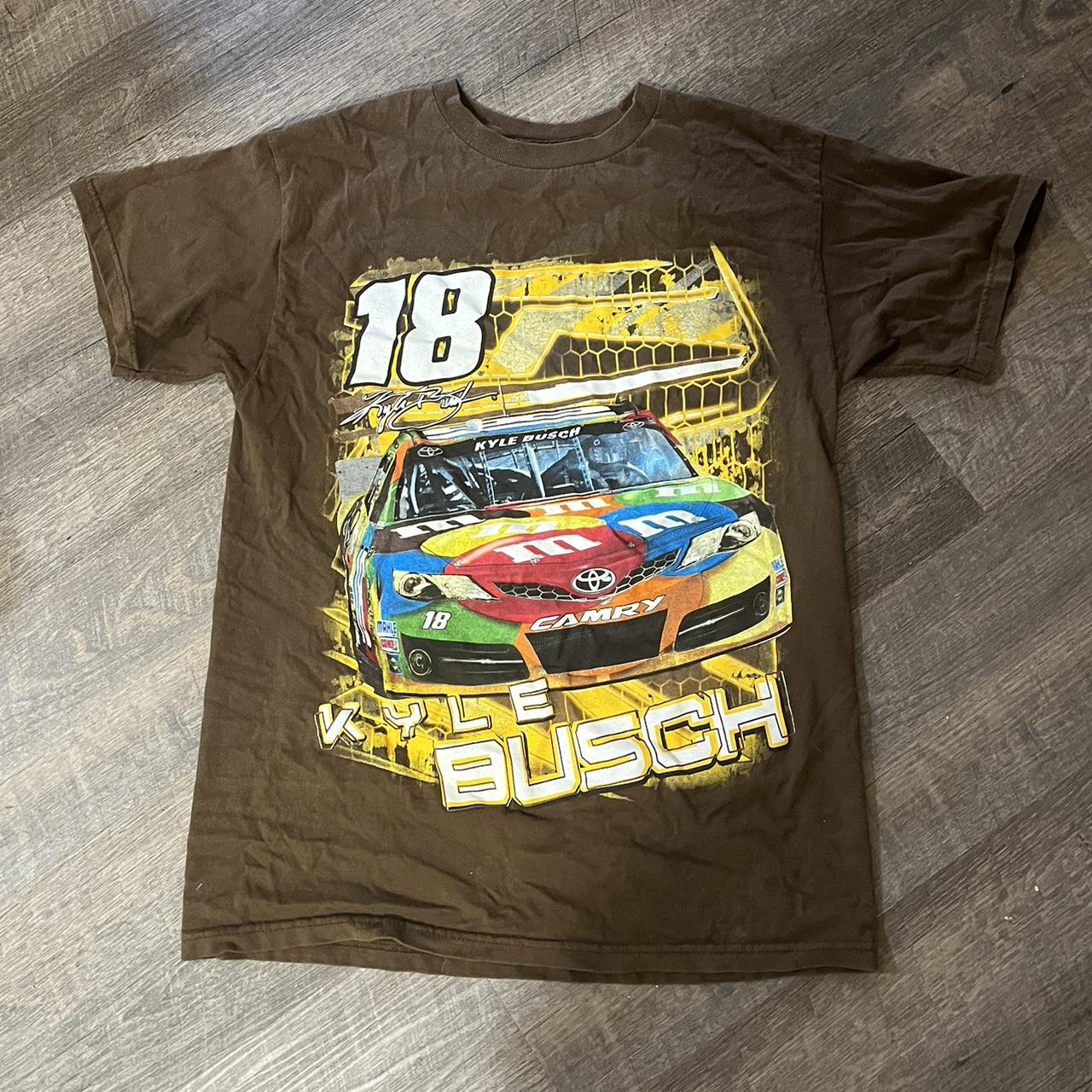 Kyle Busche MNM Nascar racing shirt #nascar #mnm... - Depop
