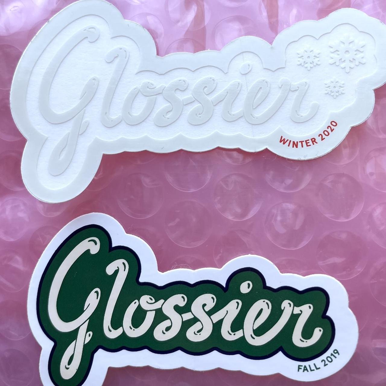 Glossier stickers 💌 1. Glossier LA (SOLD) 2. You... - Depop