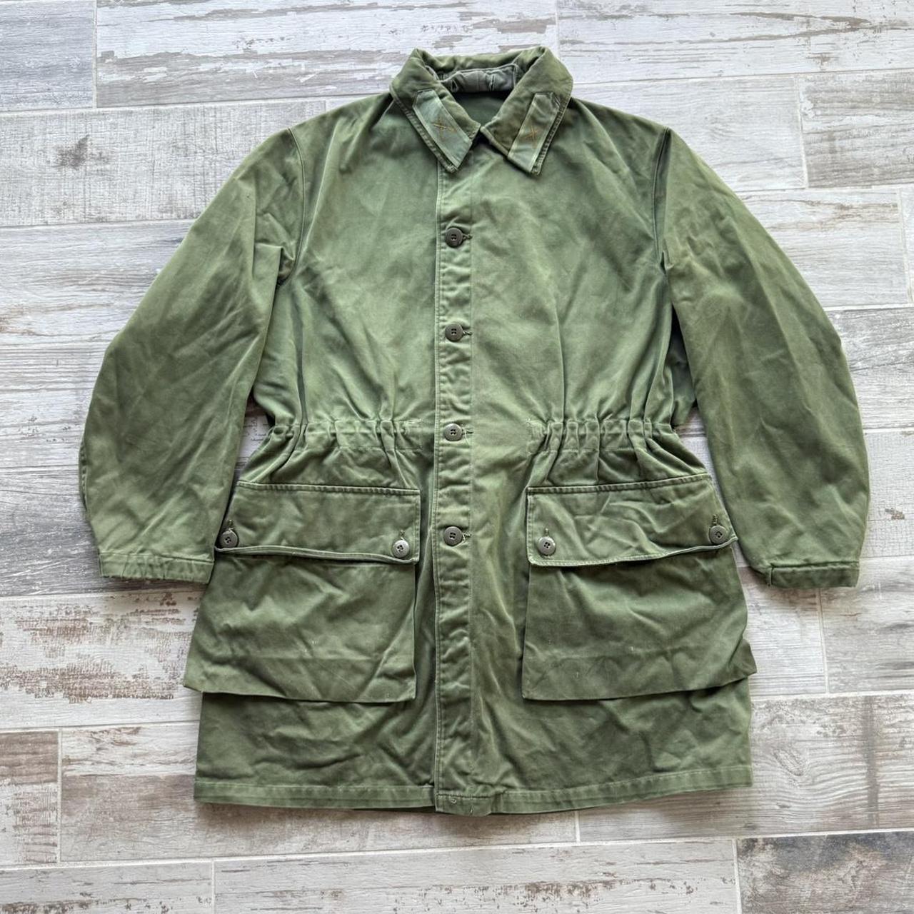 Vintage SWEDISH ARMY M59 MILITARY JACKET SIZE XL | Depop