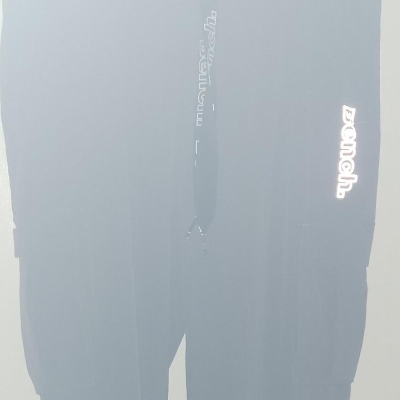 BENCH GRAY CARGO PANTS -Logo is reflective in light... - Depop