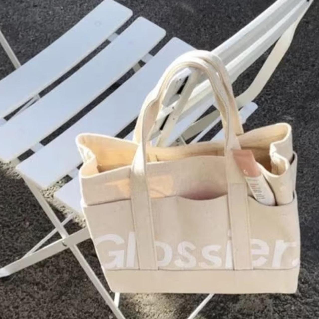 Glossier Brooklyn Utility Tote Bag Brand new - Depop