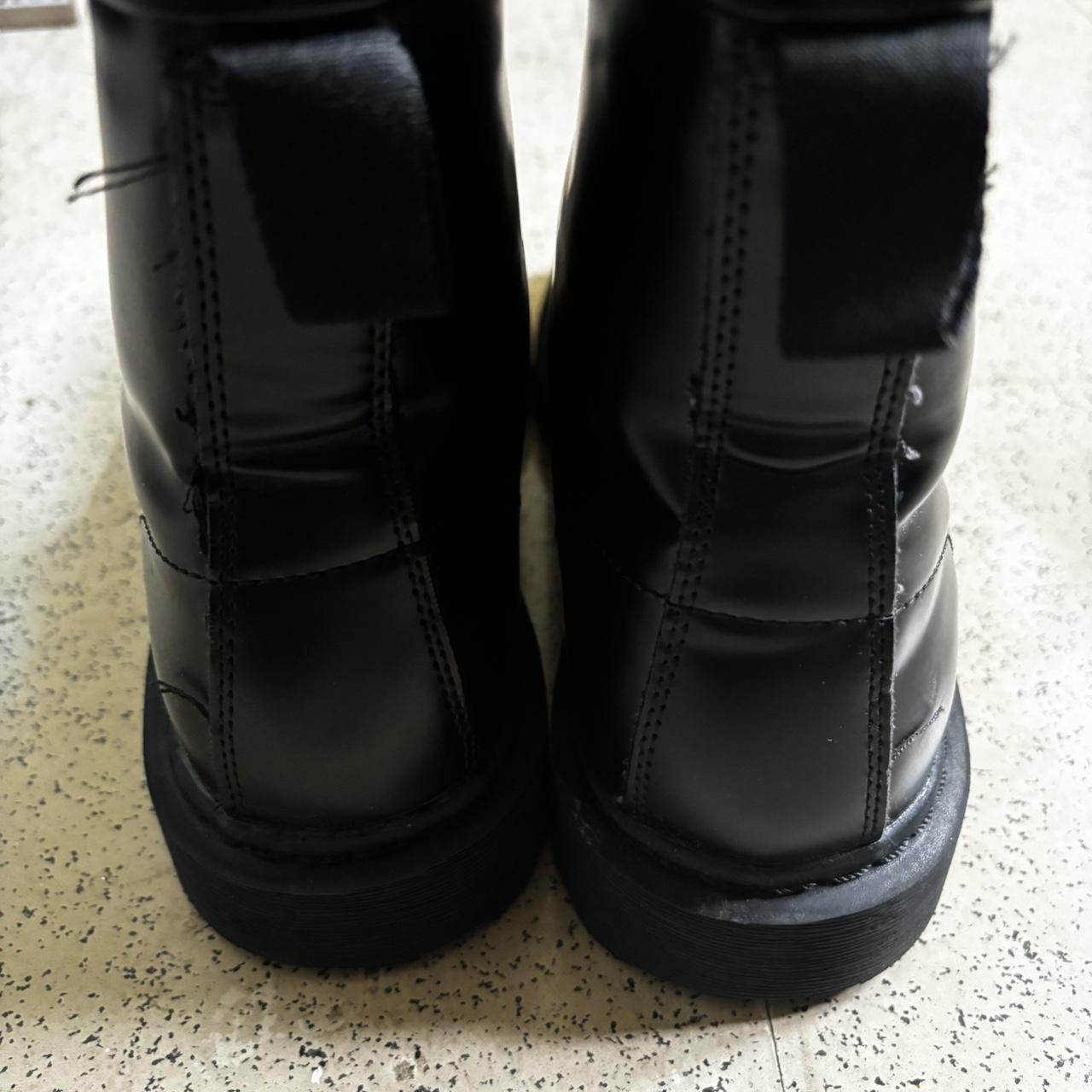 Inc boots Classic combat boot with square toe and... - Depop