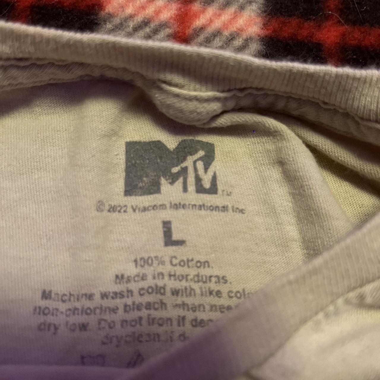 Tan MTV Musc Television tee 100% cotton Good... | Depop