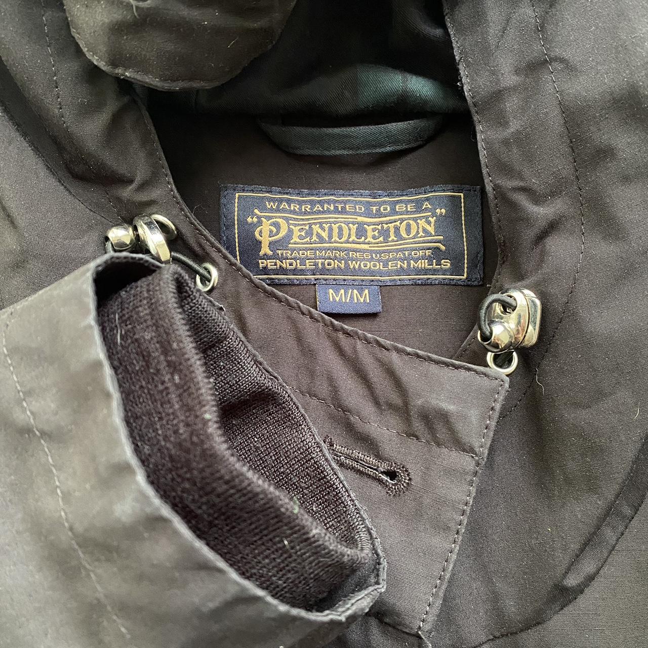 Pendleton black zip-up anorak rain coat Water... - Depop
