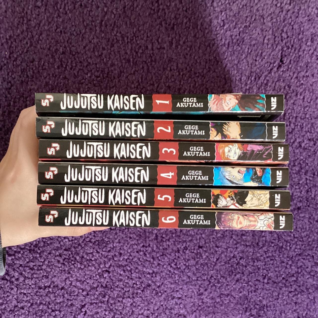 Jujutsu Kaisen manga bulk 1-6 - Depop