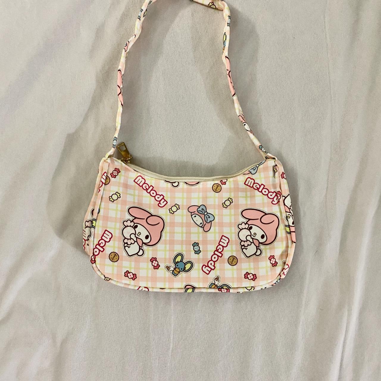 y2k cutecore hello kitty sanrio indie cute shoulder... | Depop