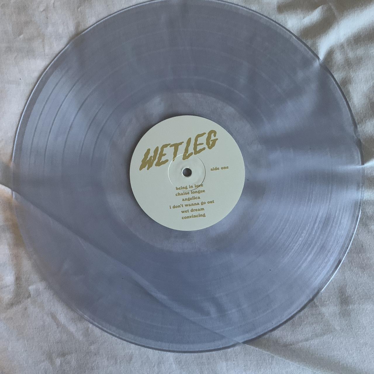 Wet Leg - limited edition clear/transparent... - Depop