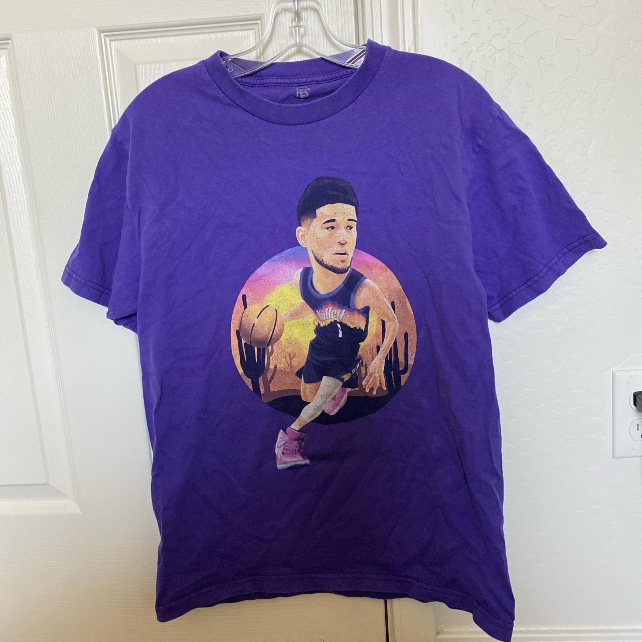 Devin Booker tee, worn once - Depop