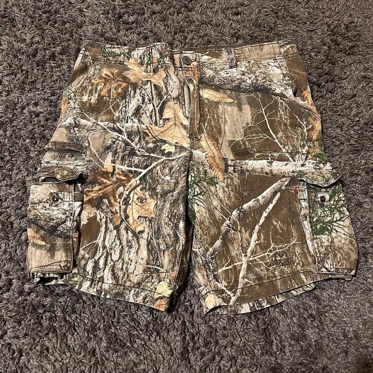 realtree cargo shorts size 36 no paypal payment - Depop