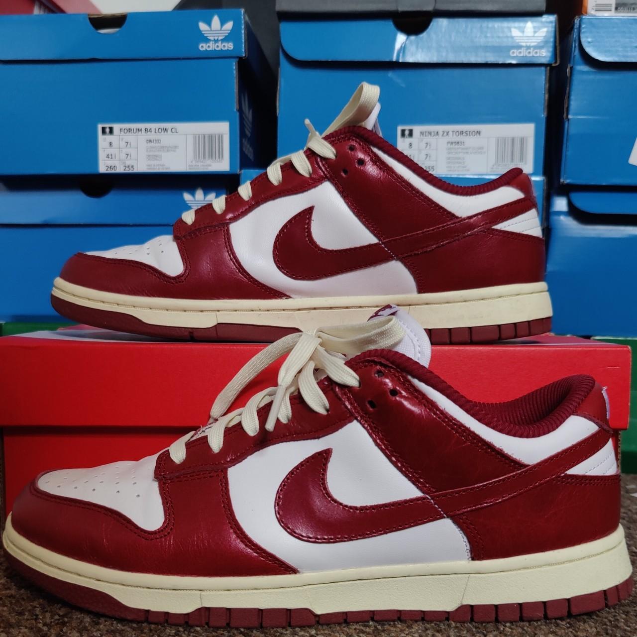 Nike Dunk " Team Red " W10 / UK 7.5 - Fits true to... - Depop