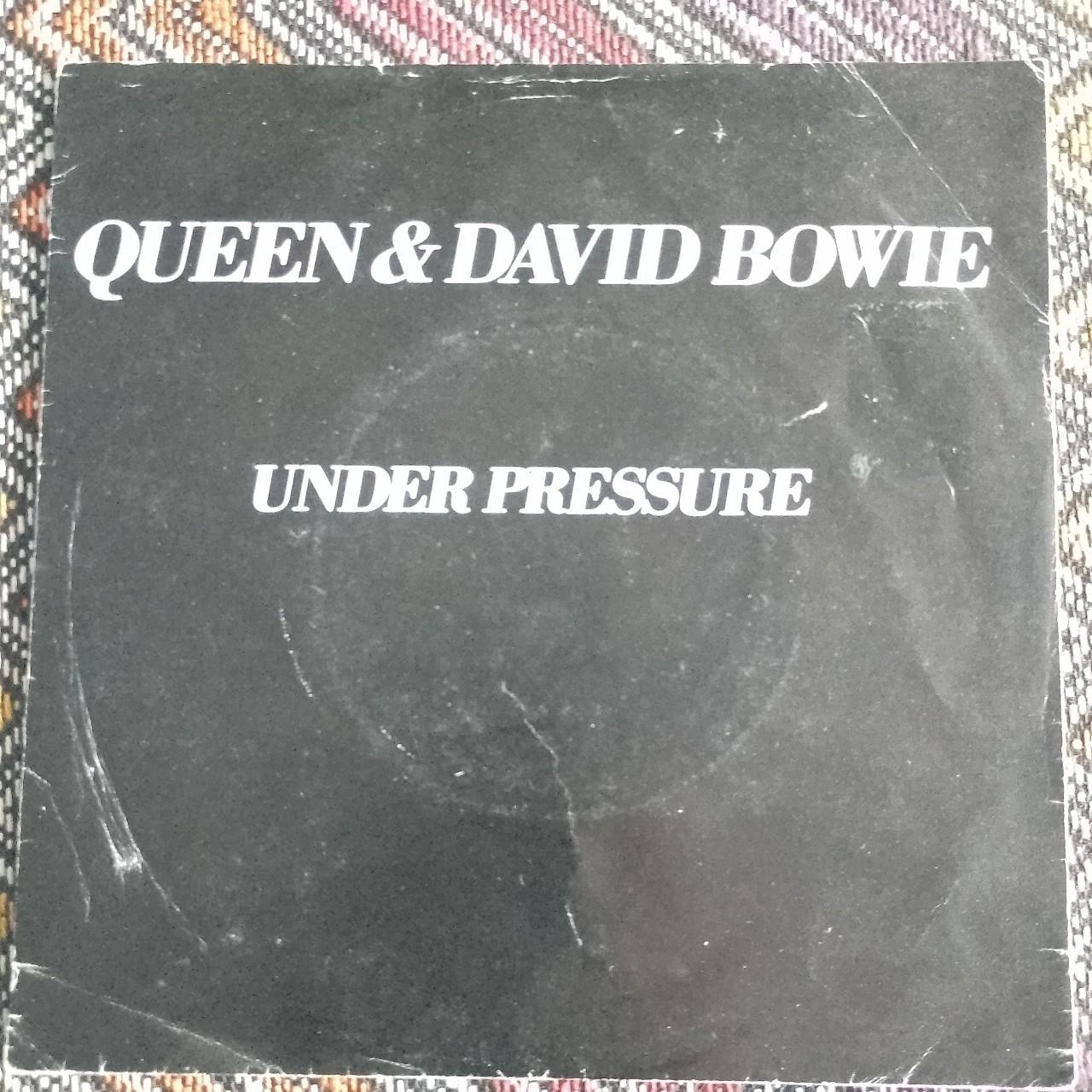 Queen & David Bowie Under Pressure EMI 1981 The two... - Depop