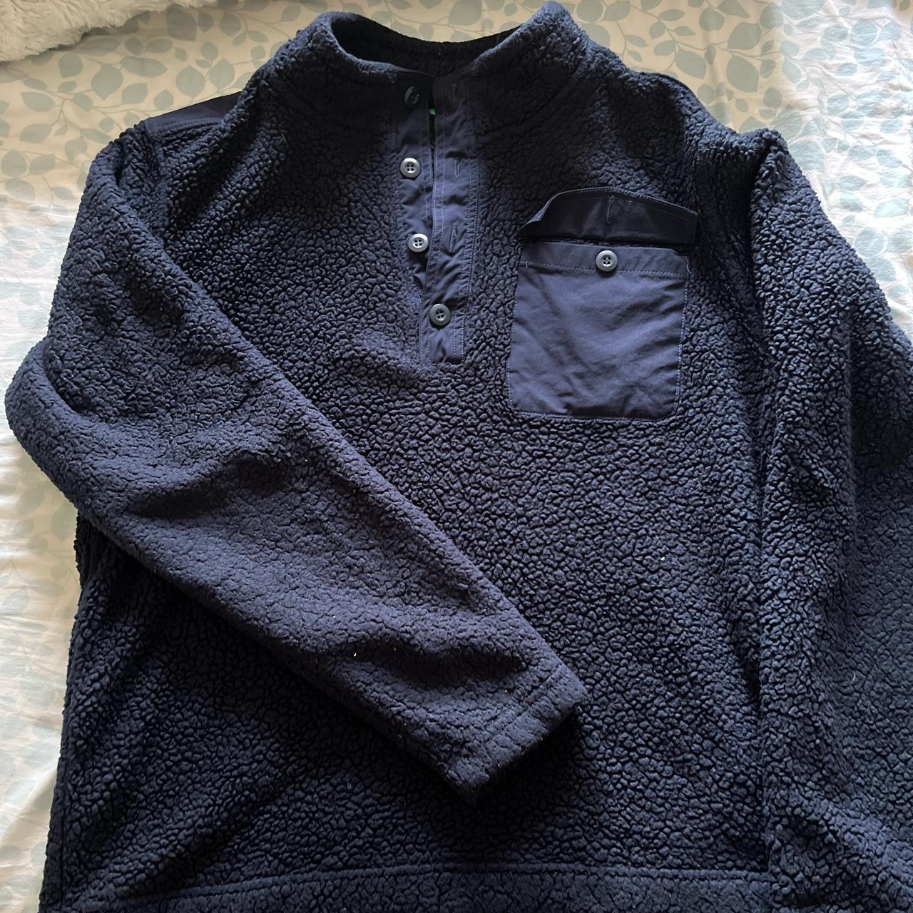 dip fluffy pull up jacket. worn many times, so great... - Depop