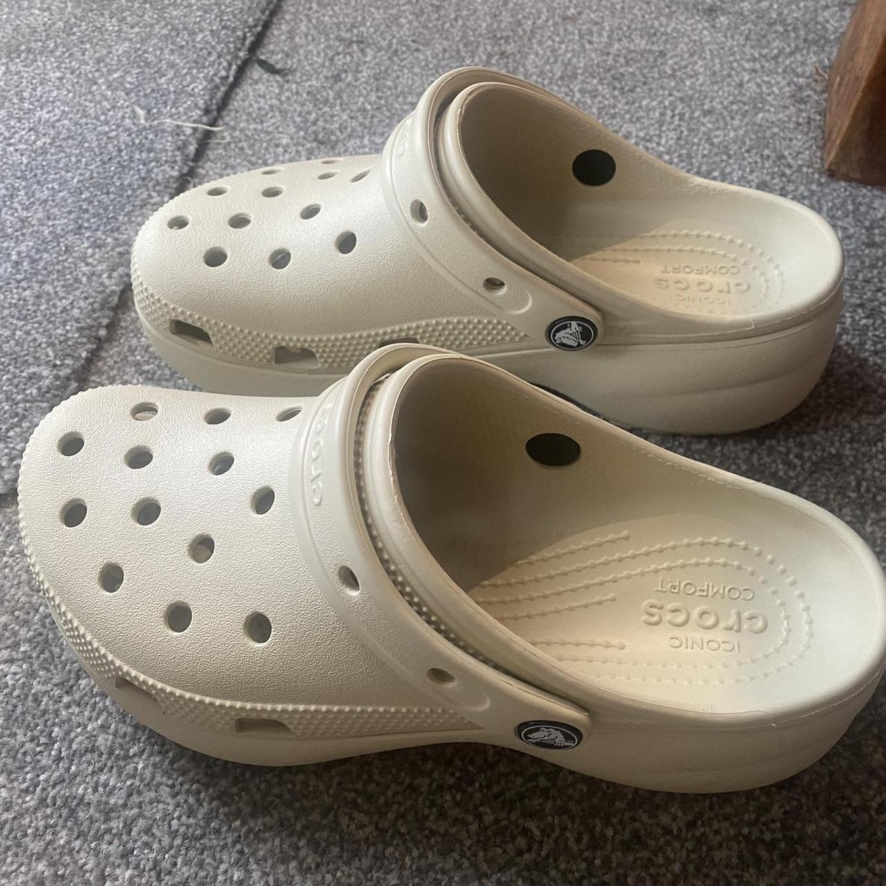 Crocs Size 5- was gifted for Christmas, but they... - Depop