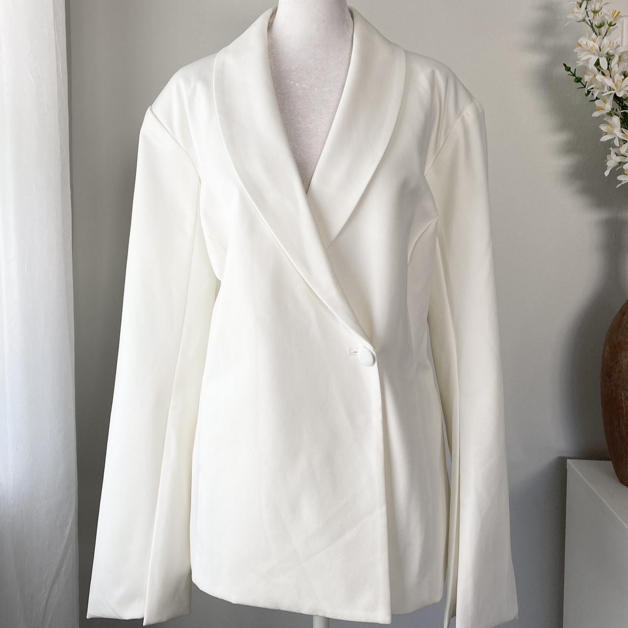 NWT Lavish Alice Ivory Blazer Brand-new, never worn... - Depop