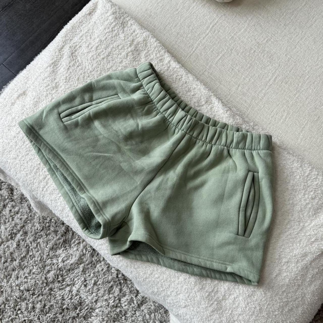 SUPER SOFT sage green lounge shorts 🍀 Originally... - Depop