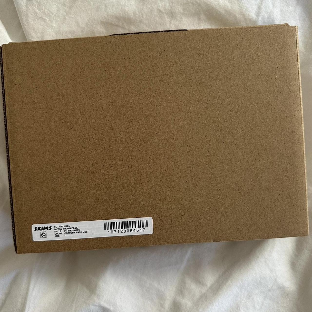 NEW IN BOX — SKIMS high waist cotton logo dipped... - Depop