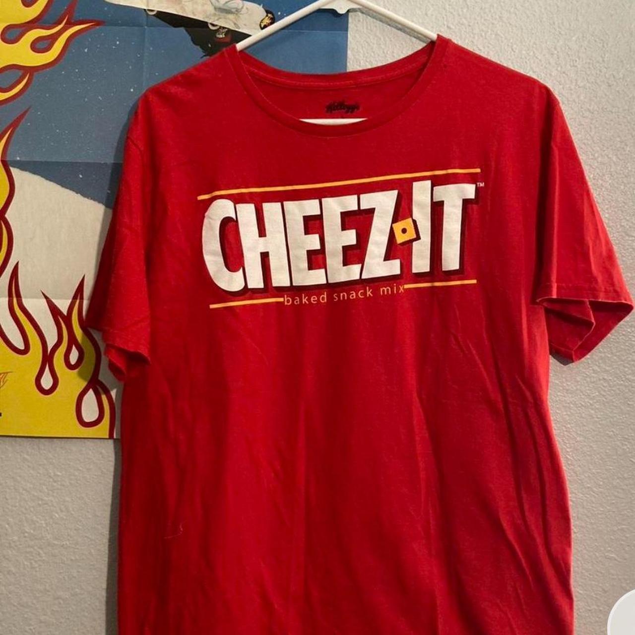 Kellogg’s Cheez-it shirt Great condition Size large... - Depop