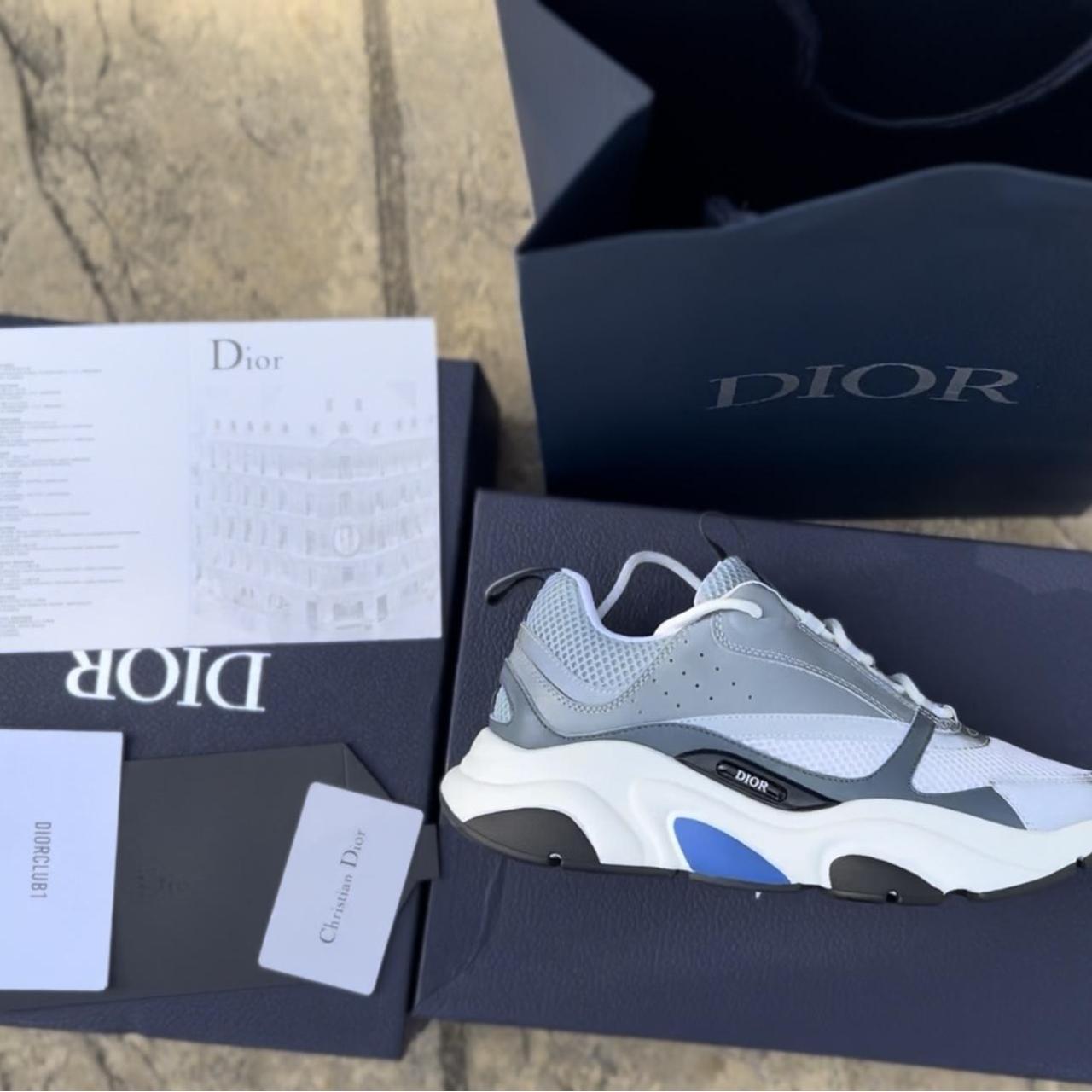 🔹Christian Dior B22 Trainers In baby blue💧 🔹Comes... - Depop