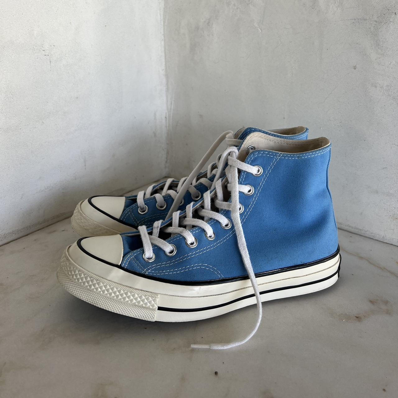 University Blue Converse Chuck Taylor All Star 70... - Depop