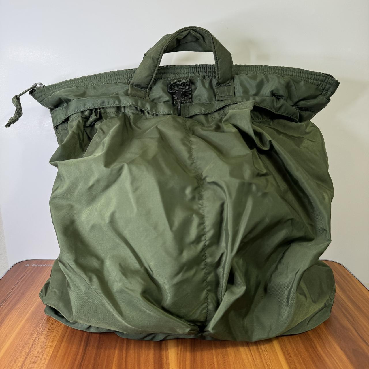 US Military Flyers Helmet Bag Army Green Nylon Used... - Depop