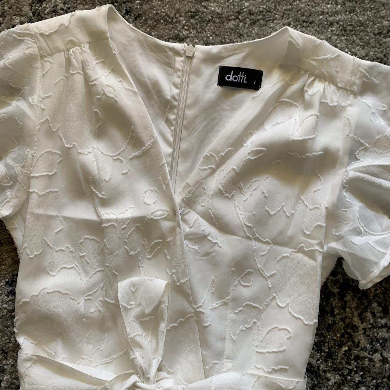 Dotti white mini dress - Depop