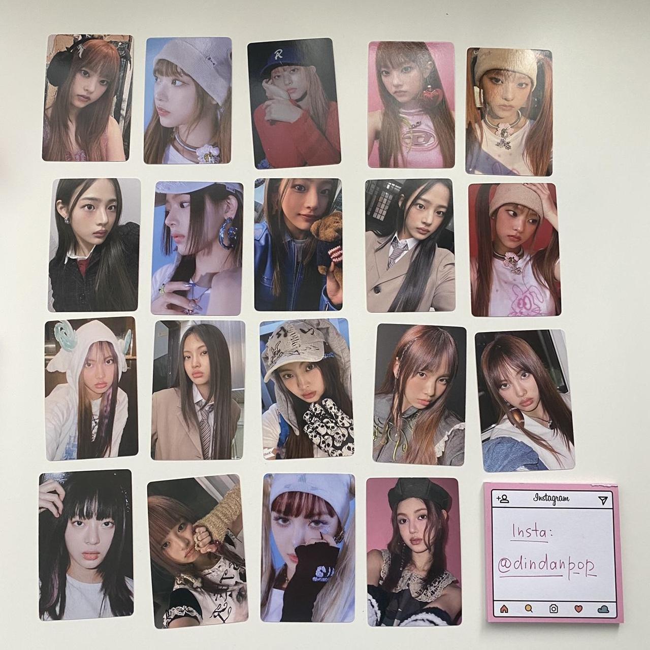 New jeans lomo cards Set of 19 cards for £10 Piece... - Depop