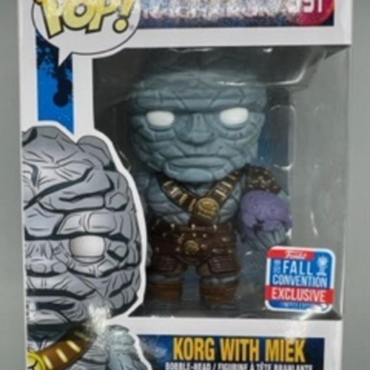 Funko POP 391 Korg with Miek - Marvel Thor Ragnarok... - Depop