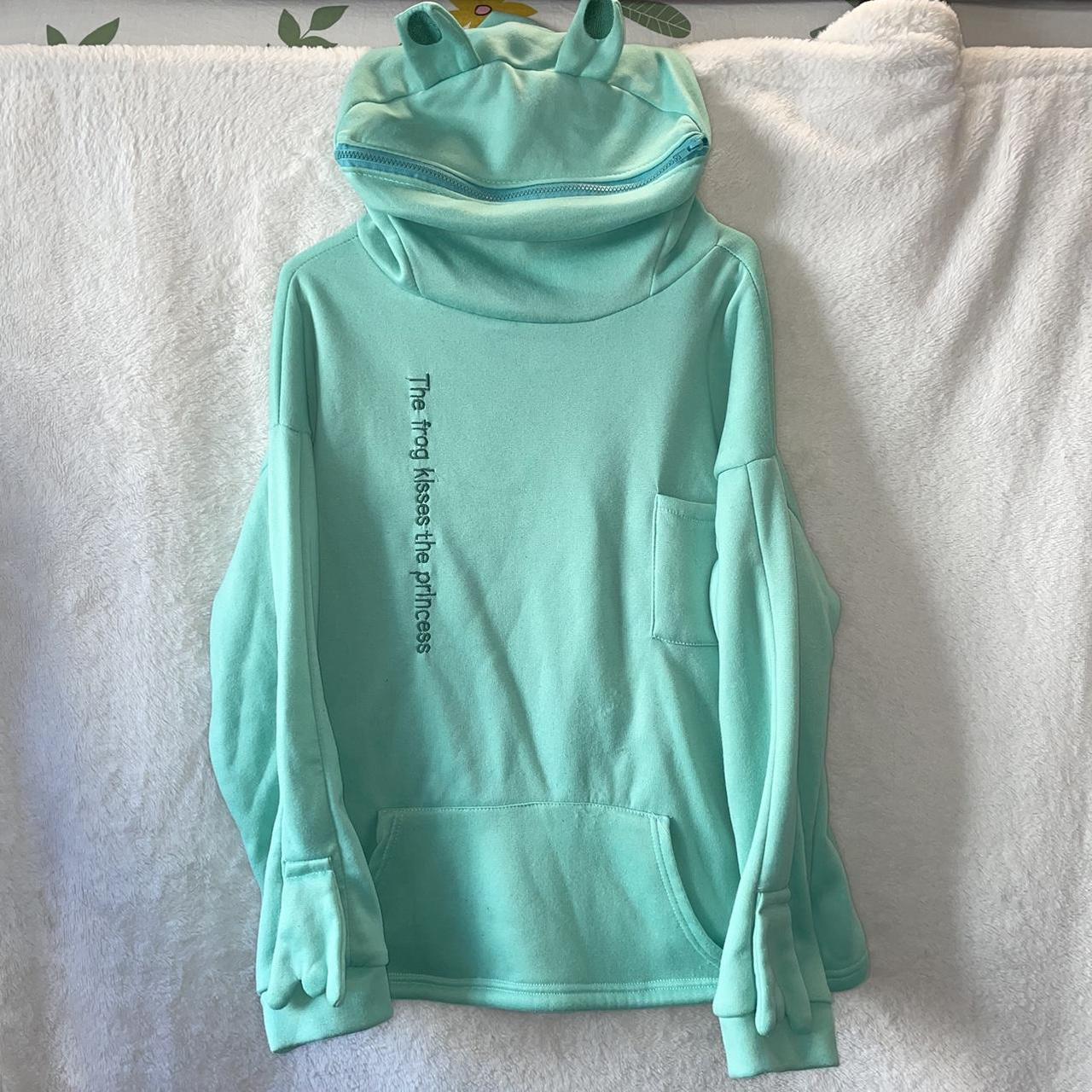 frog hoodie - Depop
