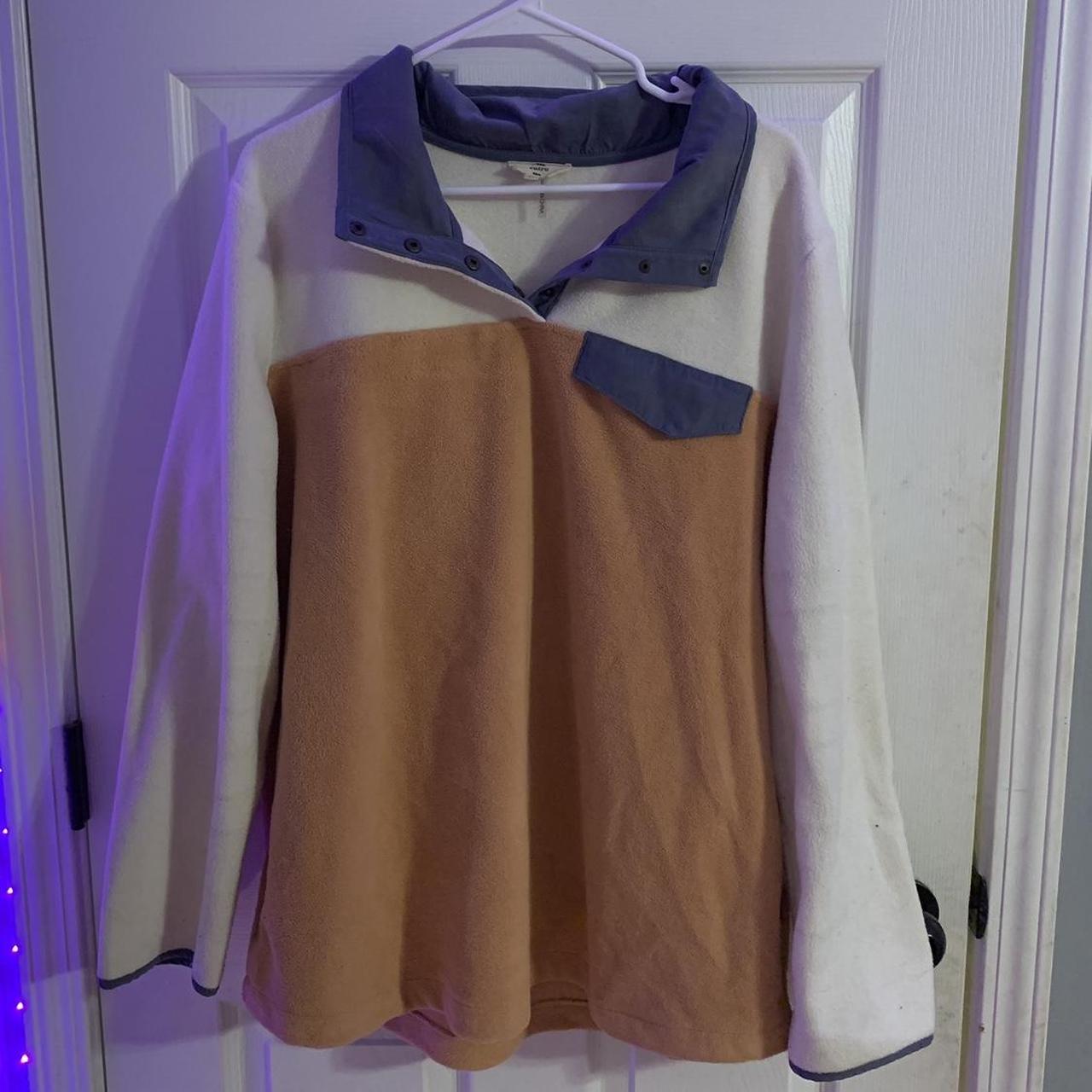 Multi colored button up - Depop