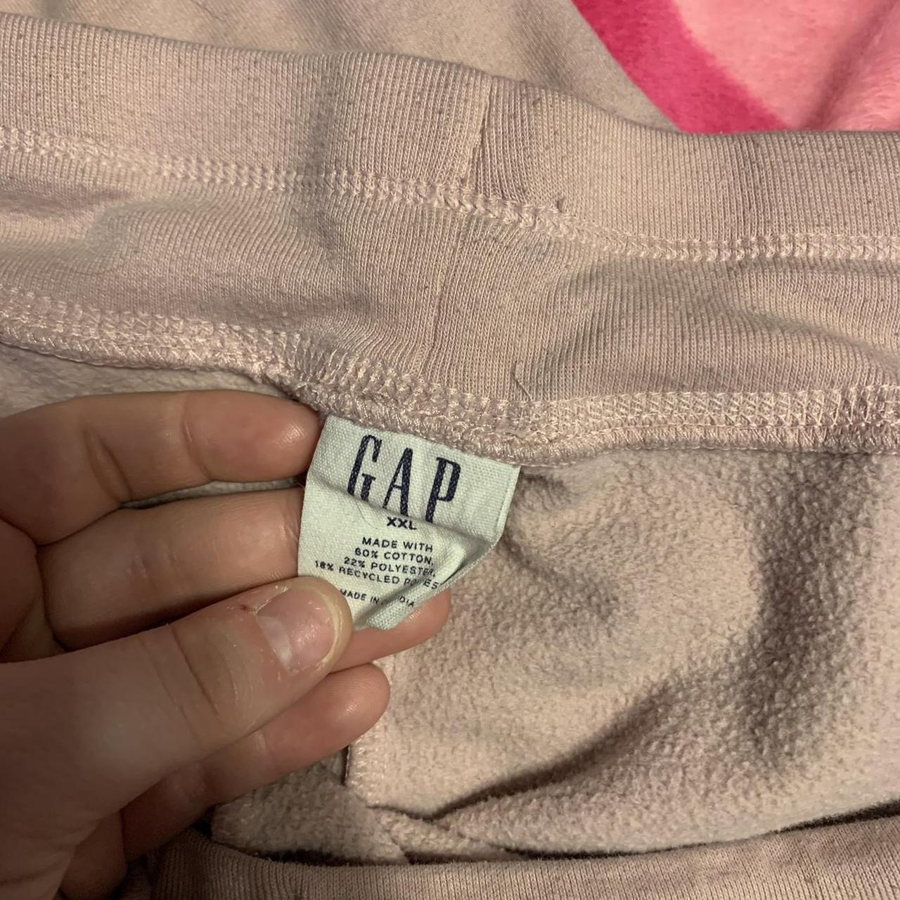 Light pink gap cuffed sweatpants These fit me as... - Depop