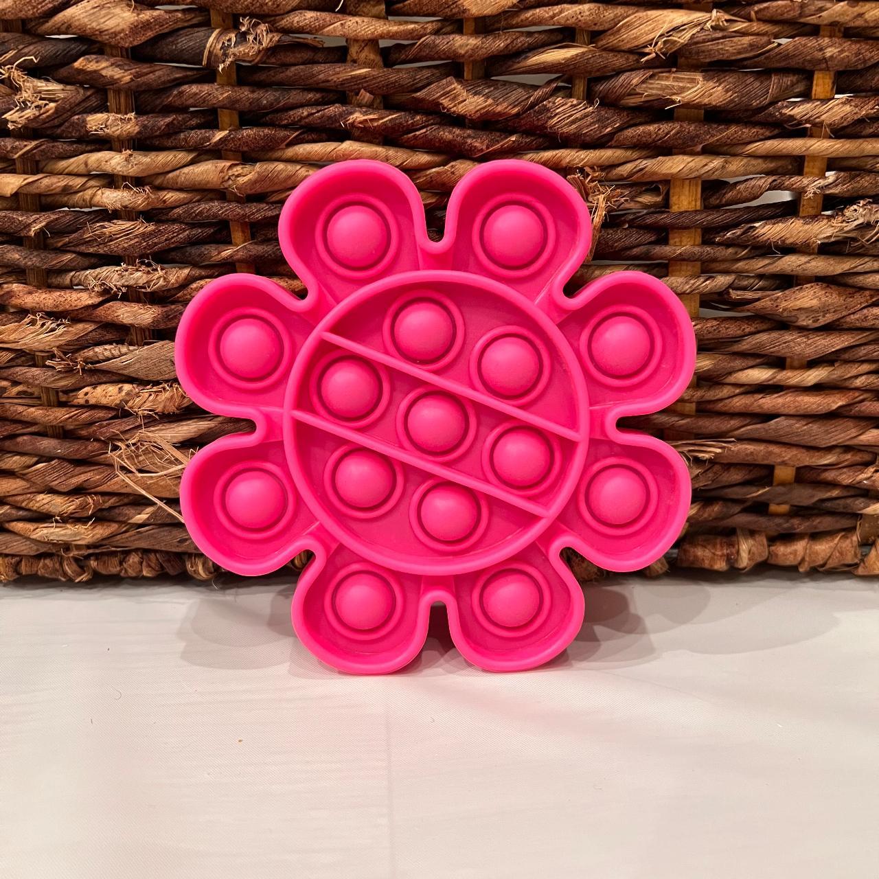 Cute pink flower pop it - Depop