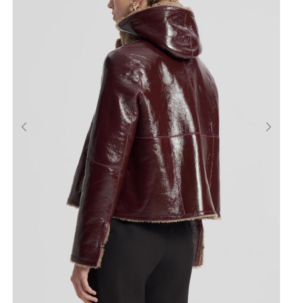 Scanlan Theodore shearling jacket. Raspberry camel.... - Depop