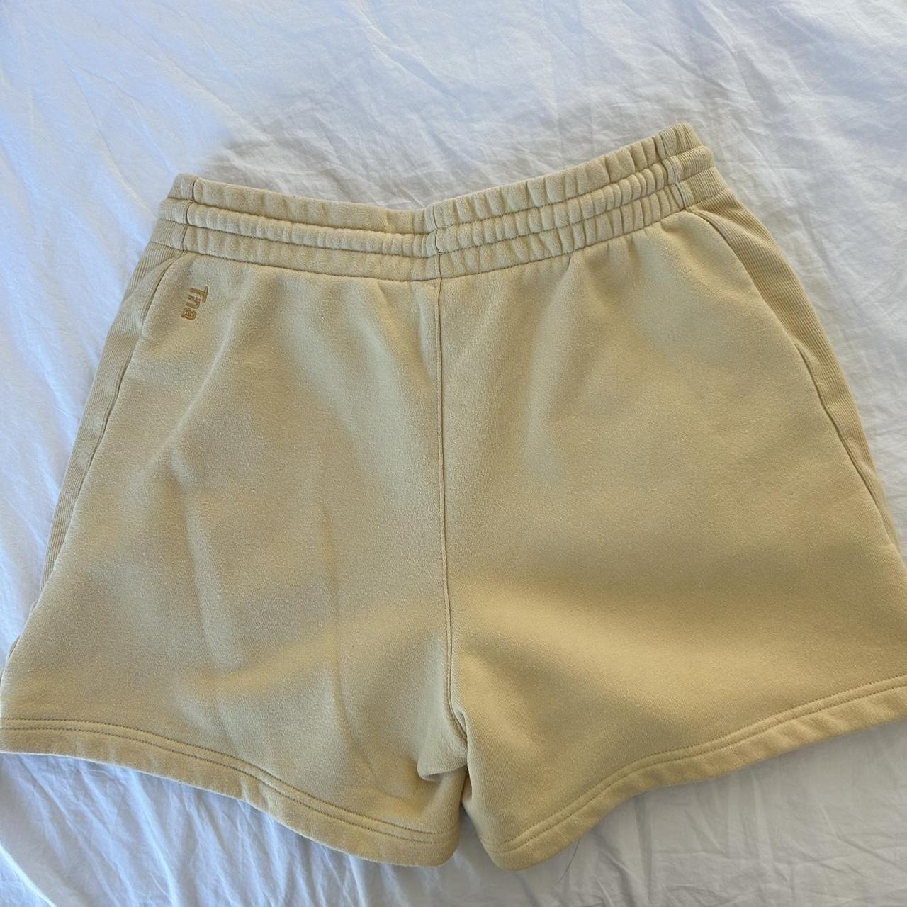 TNA cozyaf pale yellow sweat set * top is size... - Depop