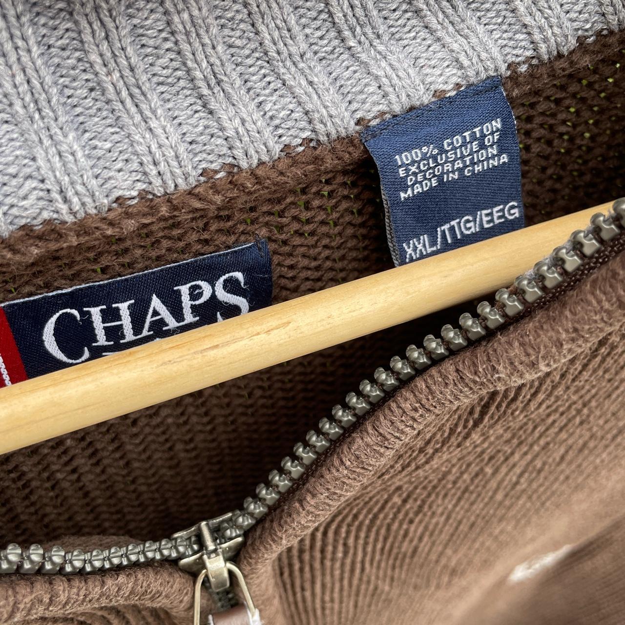 Chaps Ralph Lauren quarter zip Mens xxl Great... - Depop