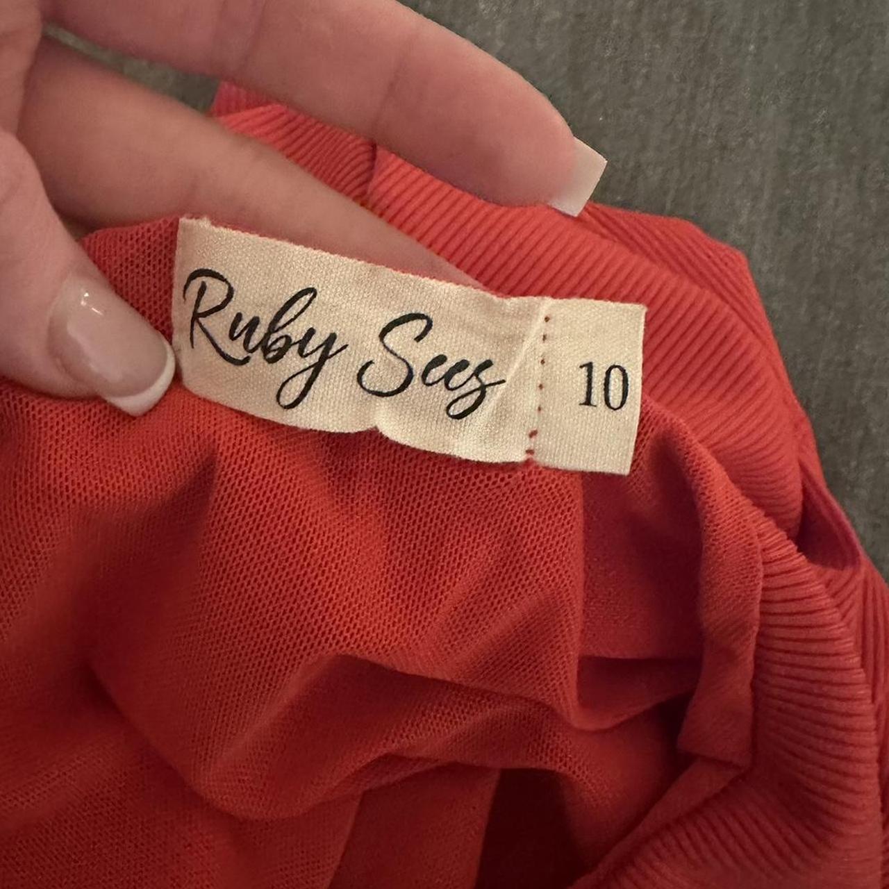 LITTLE RED DRESS ruby sees boutique! Size 10. The... - Depop