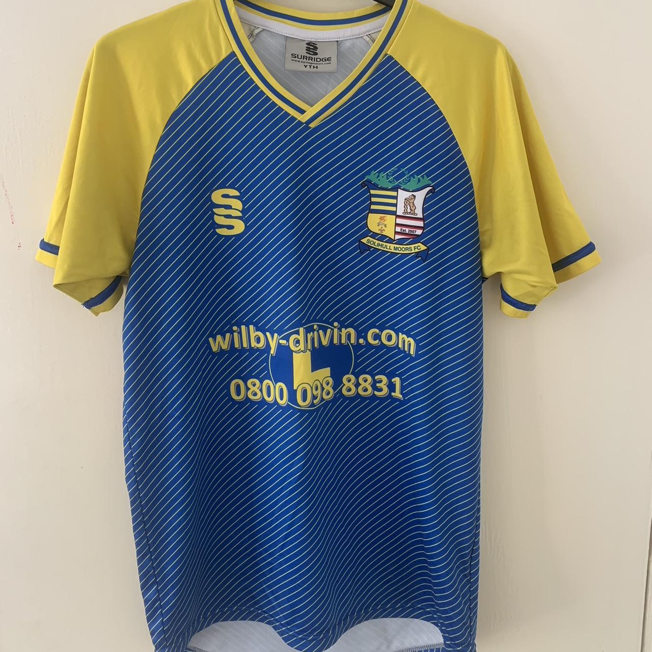 Solihull moors 18/19 home shirt Youth extra... - Depop
