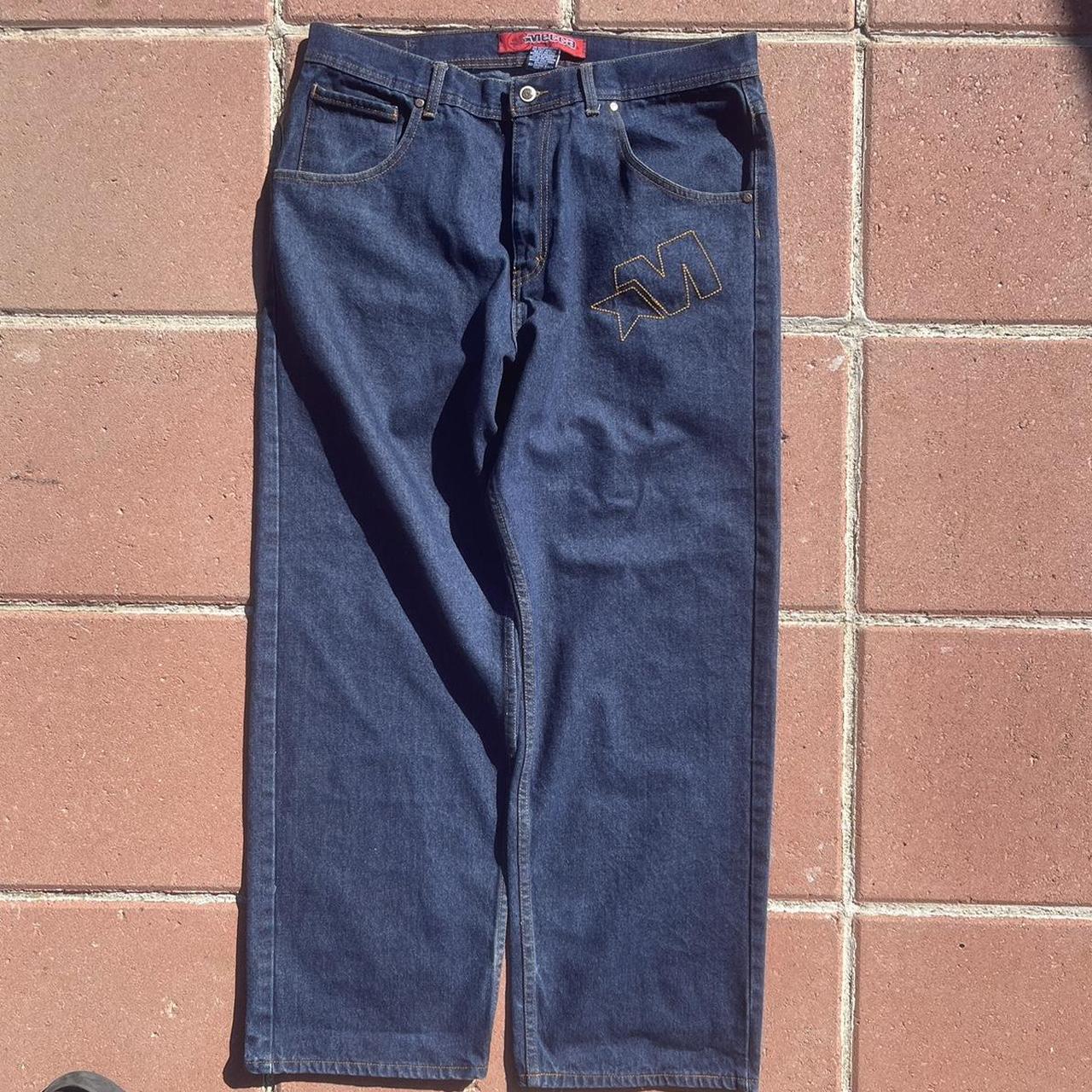 Y2K Baggy Mecca Pants 38/32 Leg opening-9.5ins #y2k... - Depop