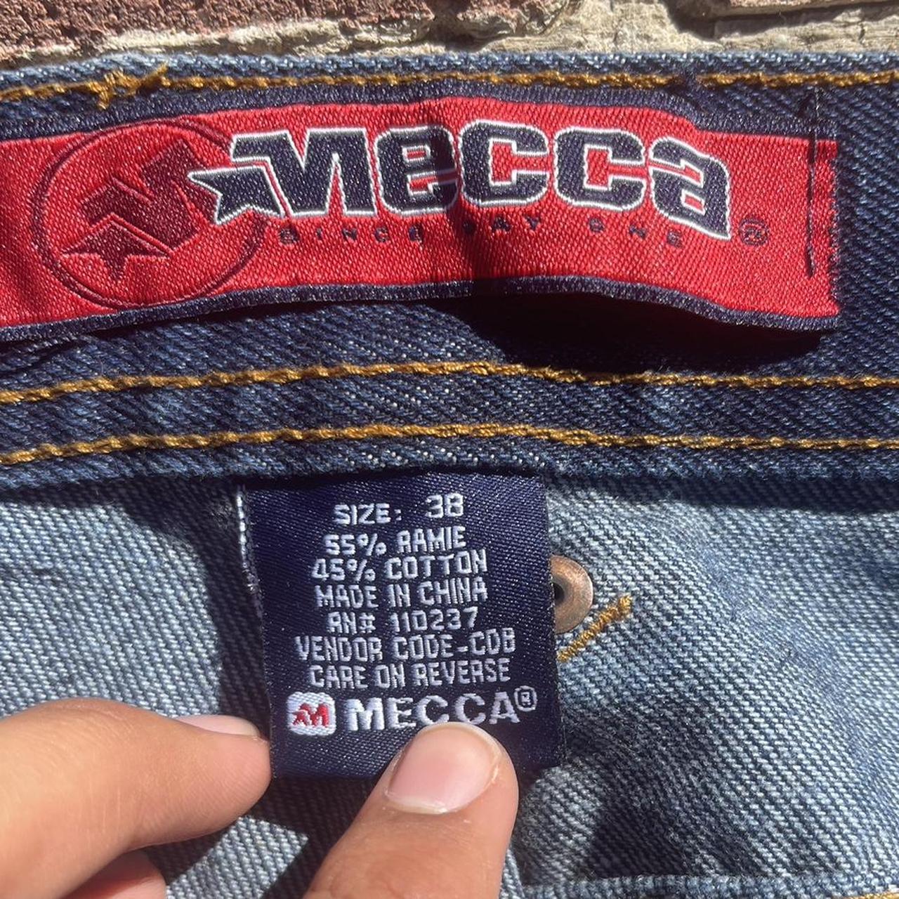 Y2K Baggy Mecca Pants 38/32 Leg opening-9.5ins #y2k... - Depop