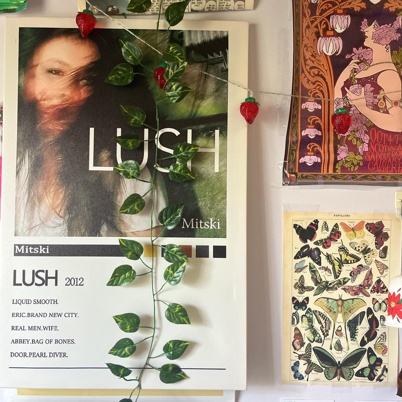 Mitski Lush 2012 Liquid Smooth canvas poster- was... - Depop
