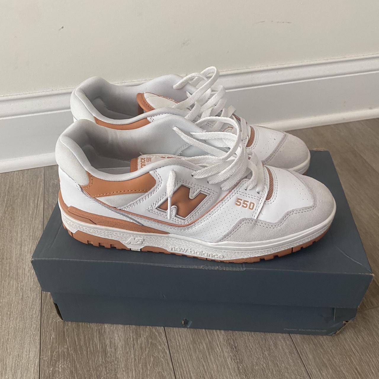 New Balance 550 Like New Worn a few times - Depop
