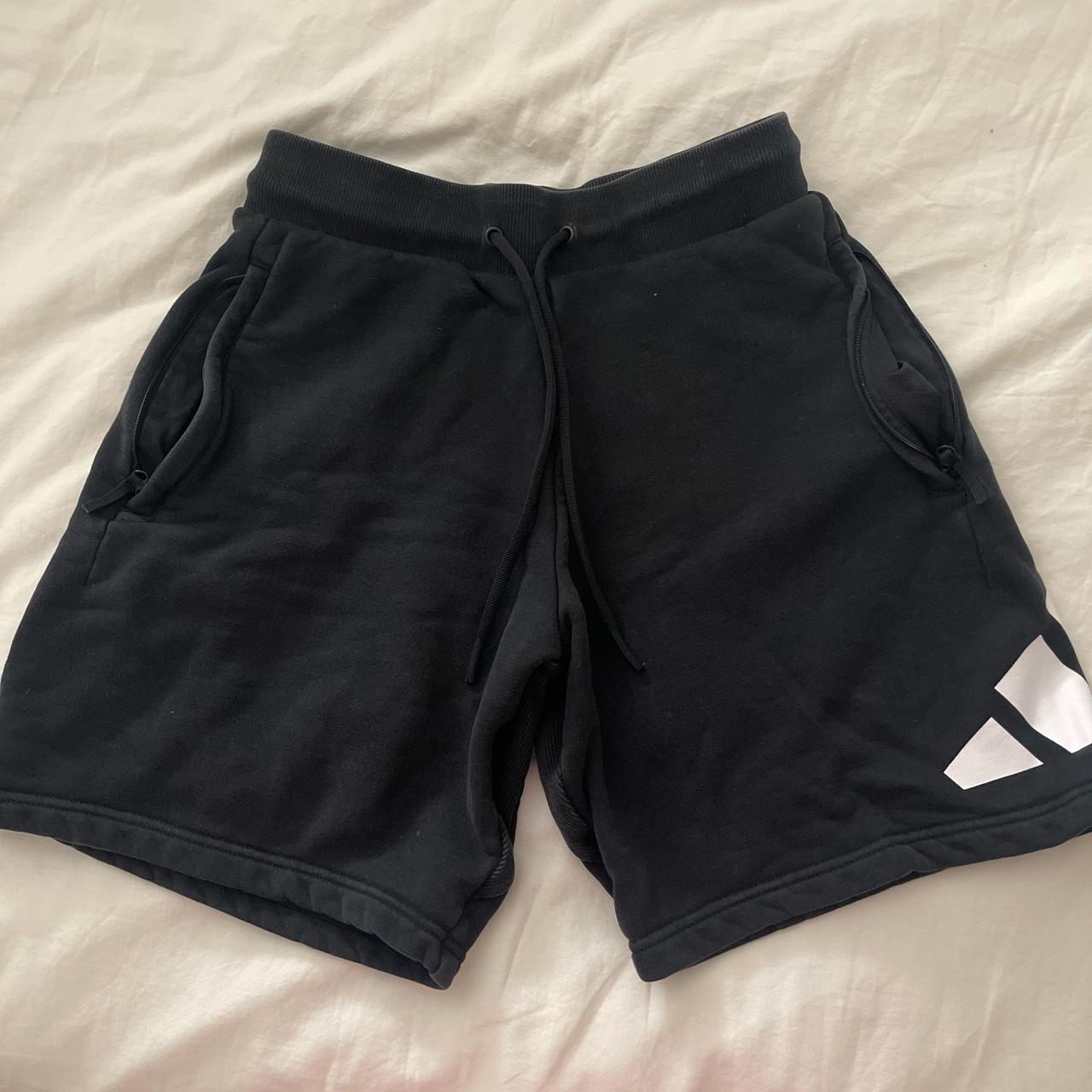Black adidas shorts - Depop