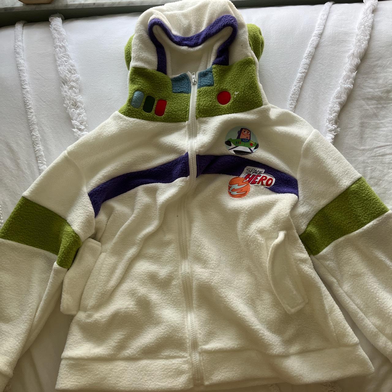 XS/XXS fluffy buzz lightyear jacket #cute... - Depop