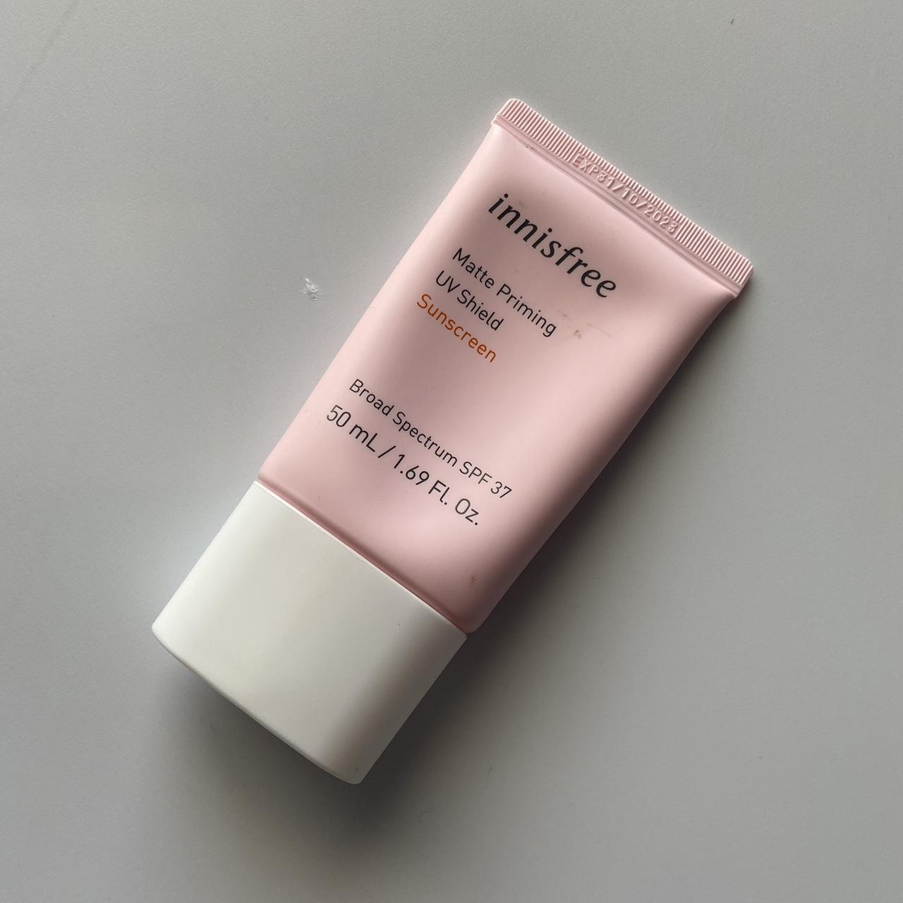 Innisfree Korean sunscreen spf 37 used! Like 75%... - Depop